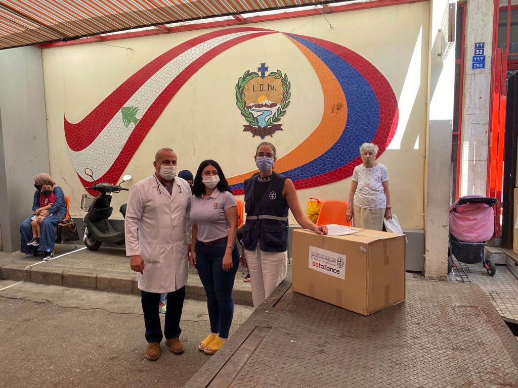 Relief workers in Beirut | The United Church of Canada